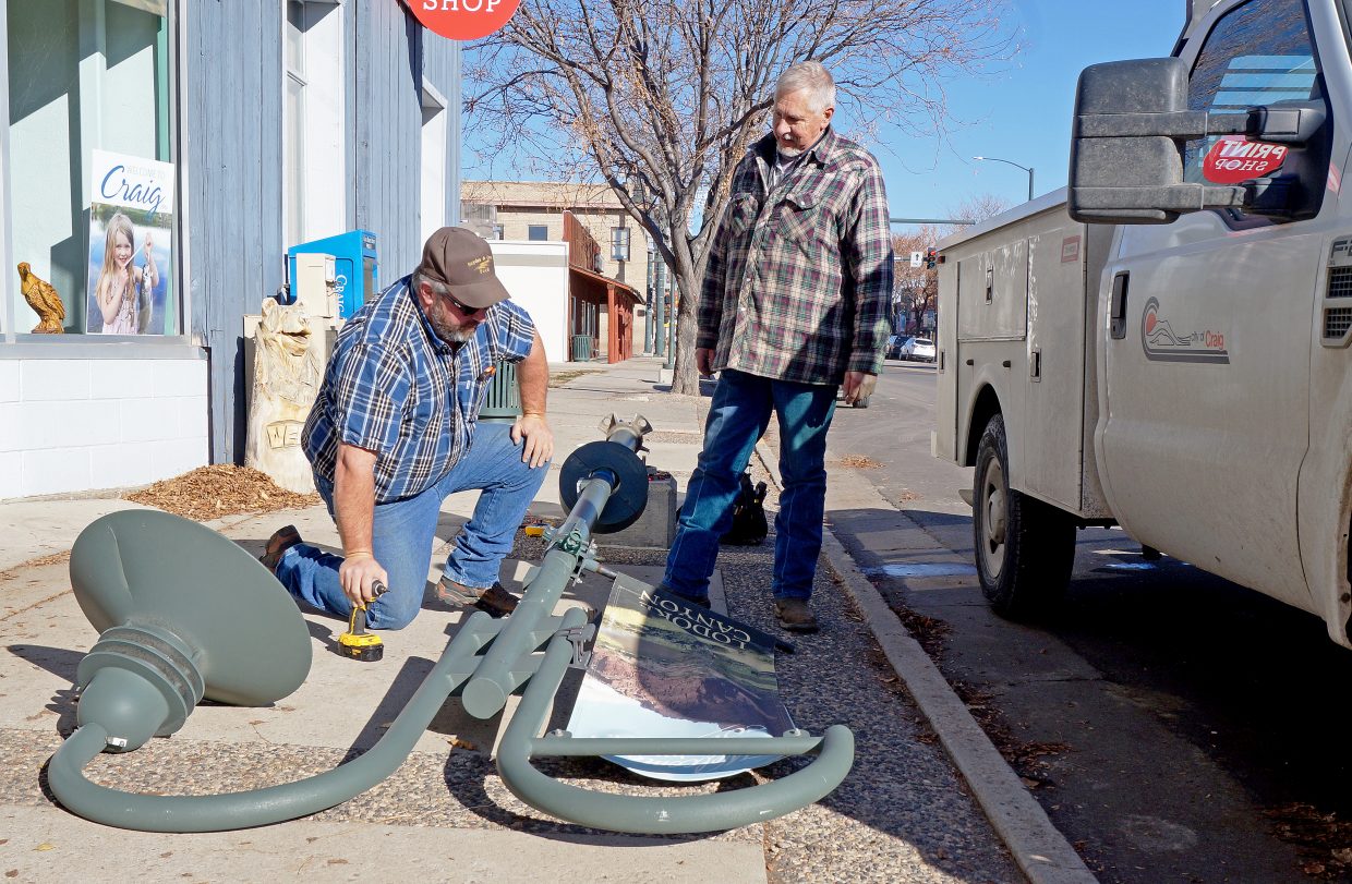 Craig’s Yampa Avenue brightens up with new lights | CraigDailyPress.com