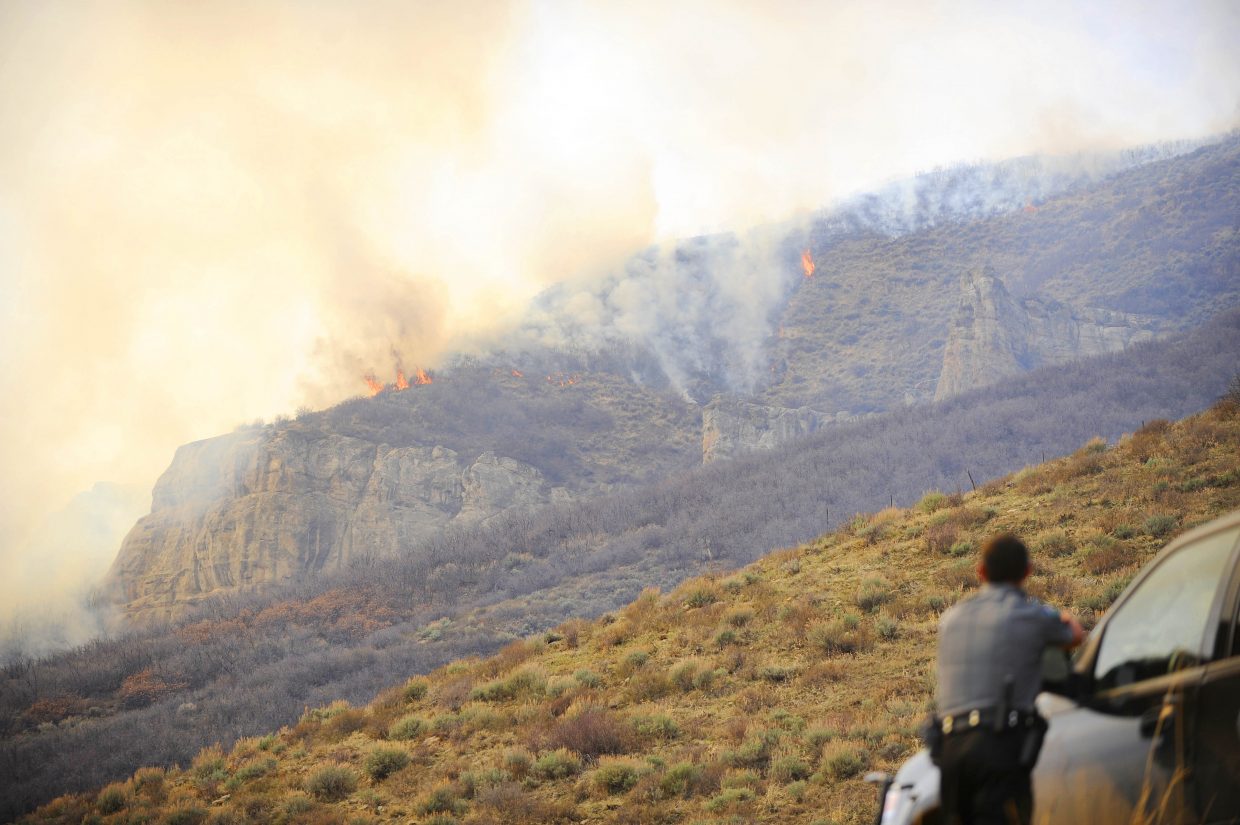 Wildfire burns an estimated 300 acres in Routt County | CraigDailyPress.com