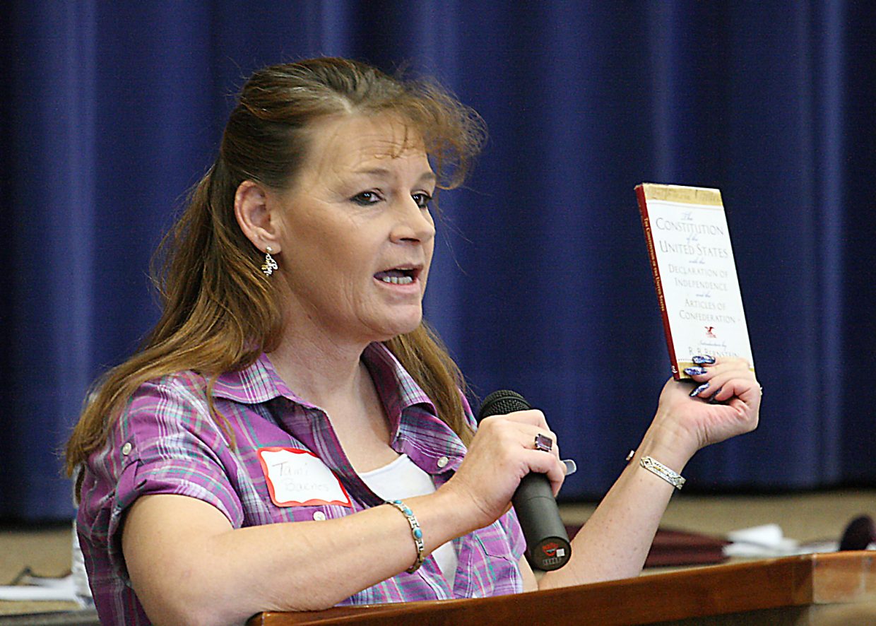 Barnes continues campaign | CraigDailyPress.com