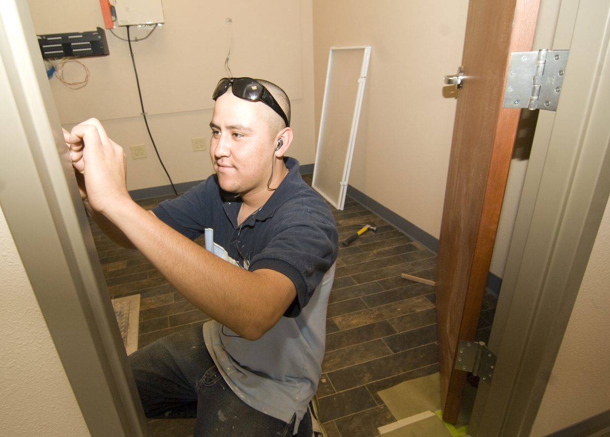 Hayden police station on schedule | CraigDailyPress.com