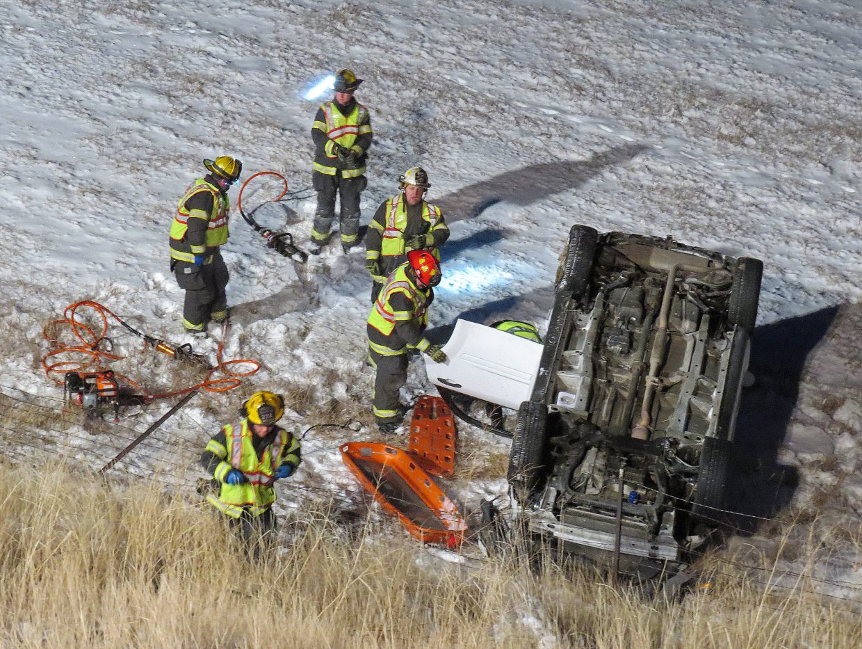 2 transported after rollover accident west of Craig | CraigDailyPress.com