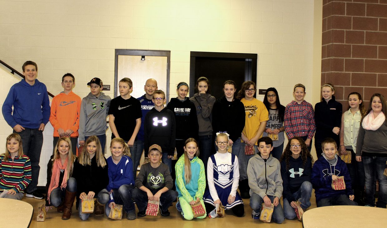 Craig Middle School’s students honored | CraigDailyPress.com