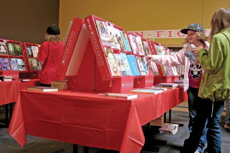 CMS library raising funds through book fair, magazine sales ...