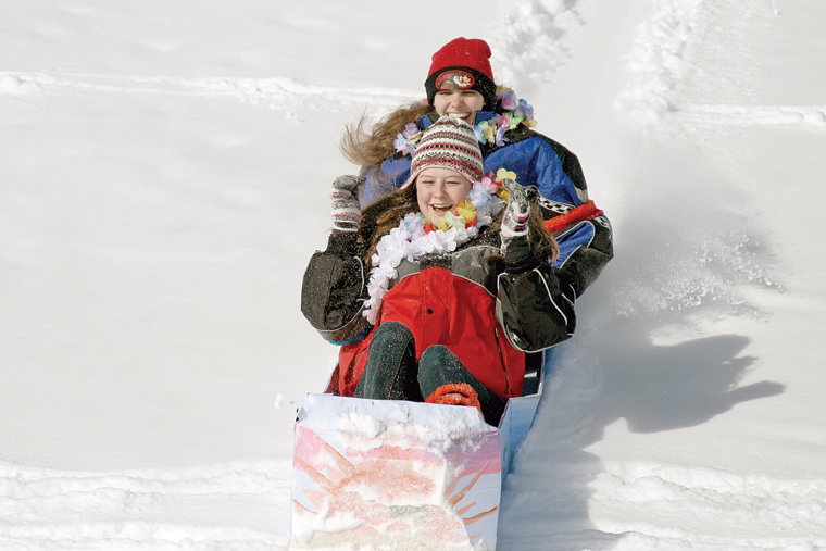 2011 Science Olympics Cardboard Sled Races | CraigDailyPress.com