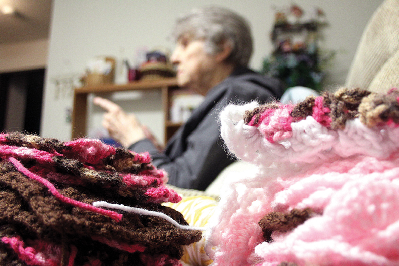 Craig resident rediscovers crocheting despite blindness ...