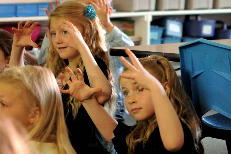 Sunset Elementary students connect with classrooms in other countries ...
