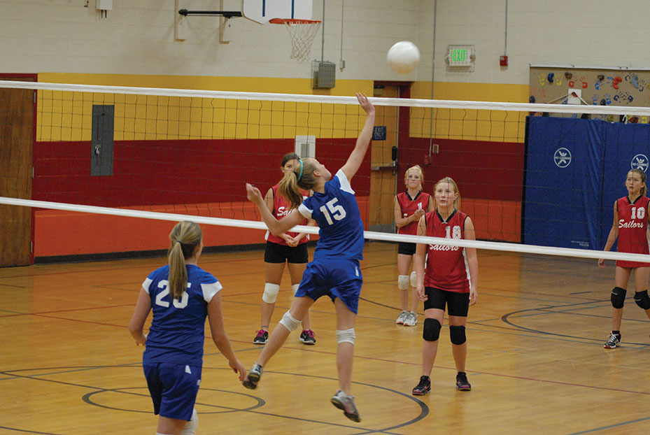 CMS 7th-grade volleyball team shows improvement | CraigDailyPress.com