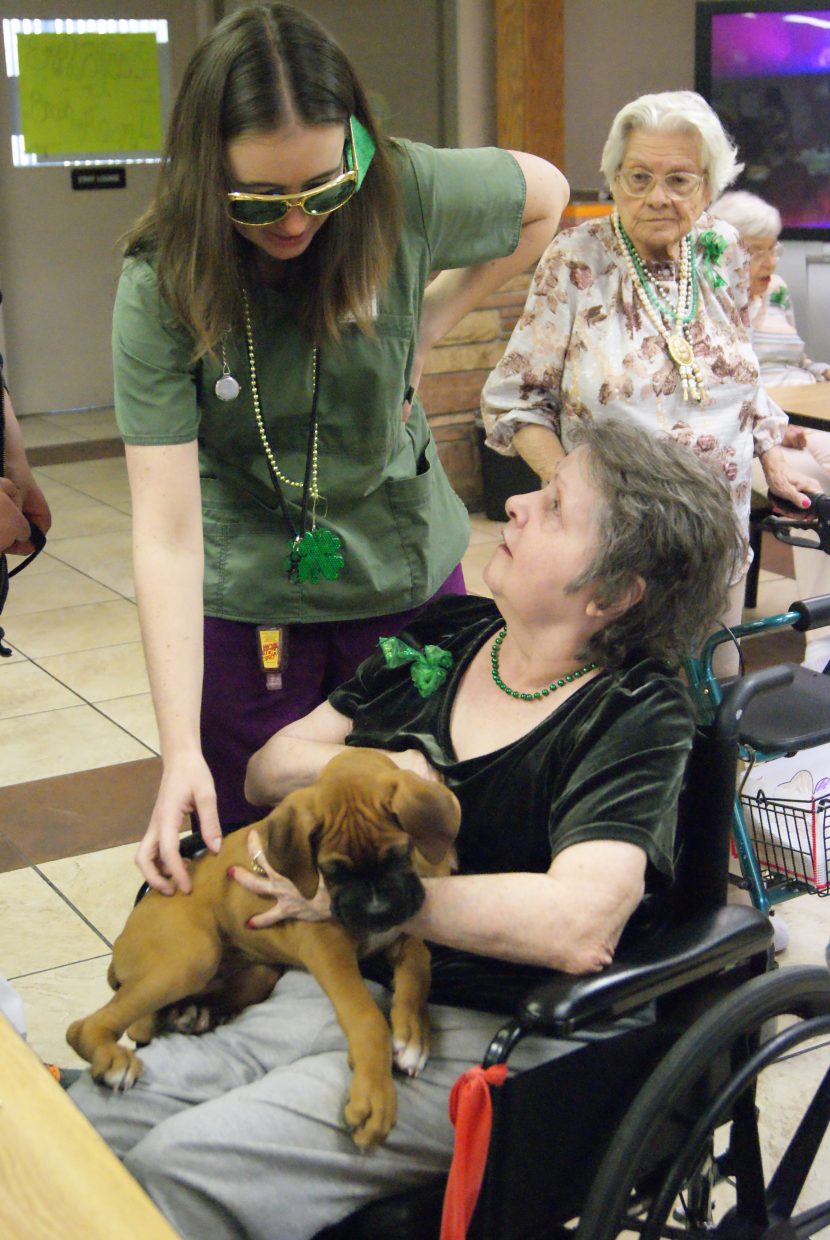 Sandrock Ridge celebrates St. Patrick’s Day | CraigDailyPress.com