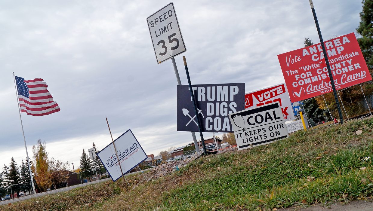 Trump campaign signs disappearing in Craig | CraigDailyPress.com