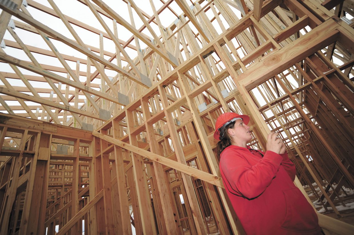 Police station’s frame nearly complete | CraigDailyPress.com