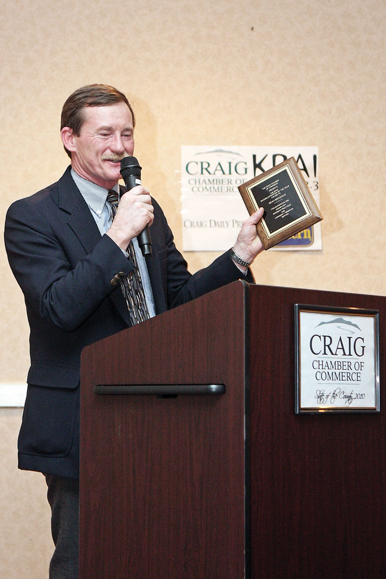 Dean Brosious named Businessperson of the Year | CraigDailyPress.com