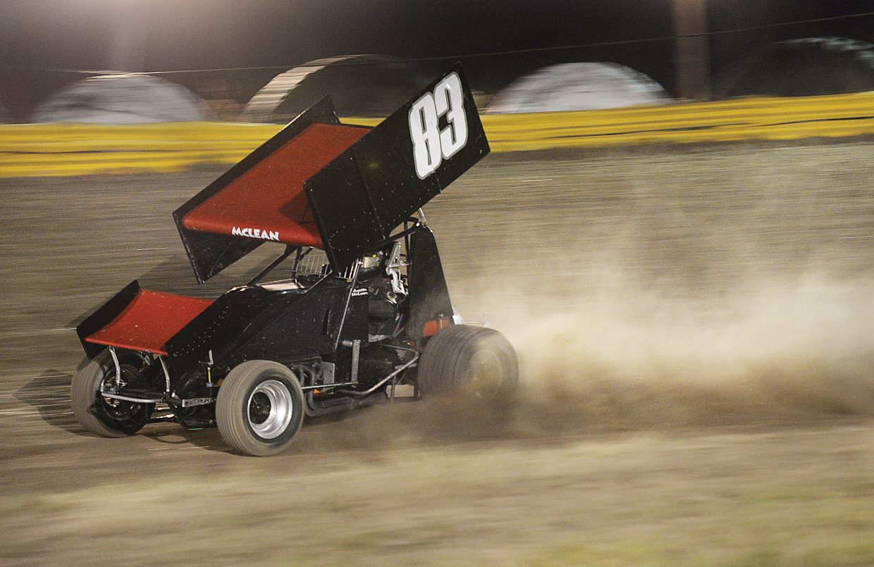 Top-level event sign that Hayden Speedway is gaining speed ...