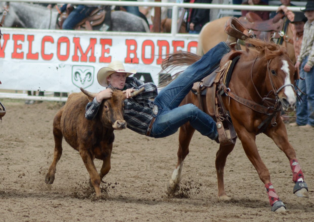 Colorado State High School and Junior High Rodeo, day one ...