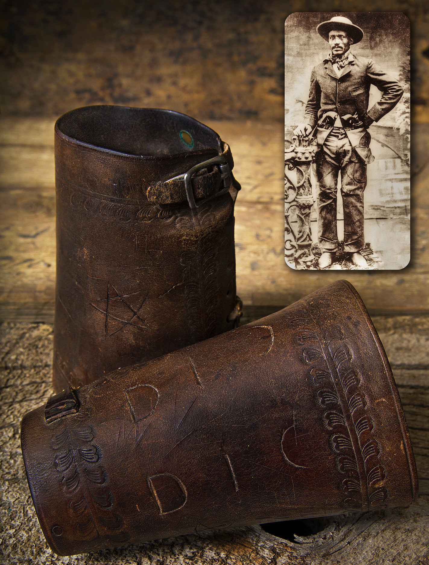 Cowboy cuffs from African-American rancher recall historical chapter of ...