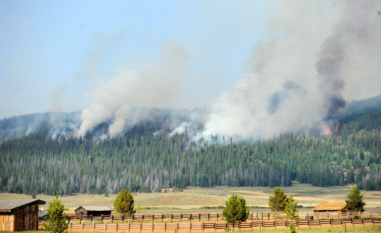 Red Park Fire grows to 50 acres in North Routt County | CraigDailyPress.com