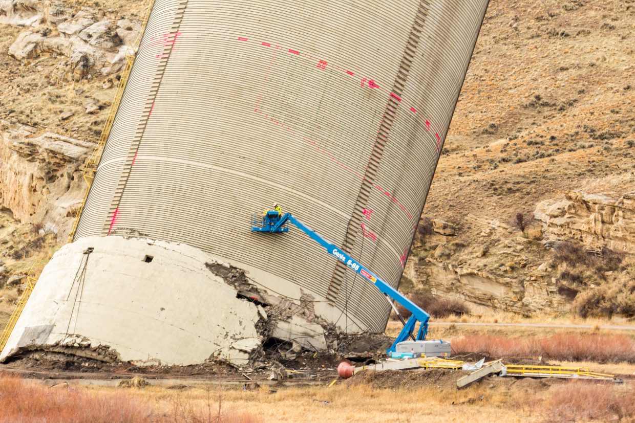 2nd attempt to demolish Empire Mine silo deemed successful ...