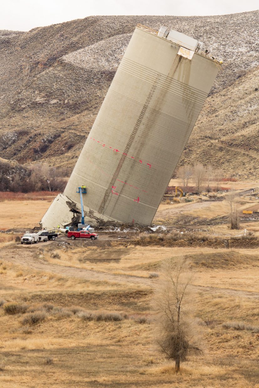 2nd attempt to demolish Empire Mine silo deemed successful ...
