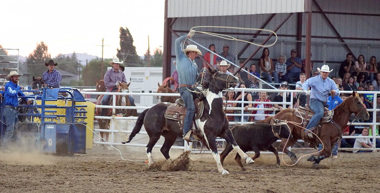 Bull rider shows true grit during 4th Annual Ridin’ & Riggin’ Days at ...