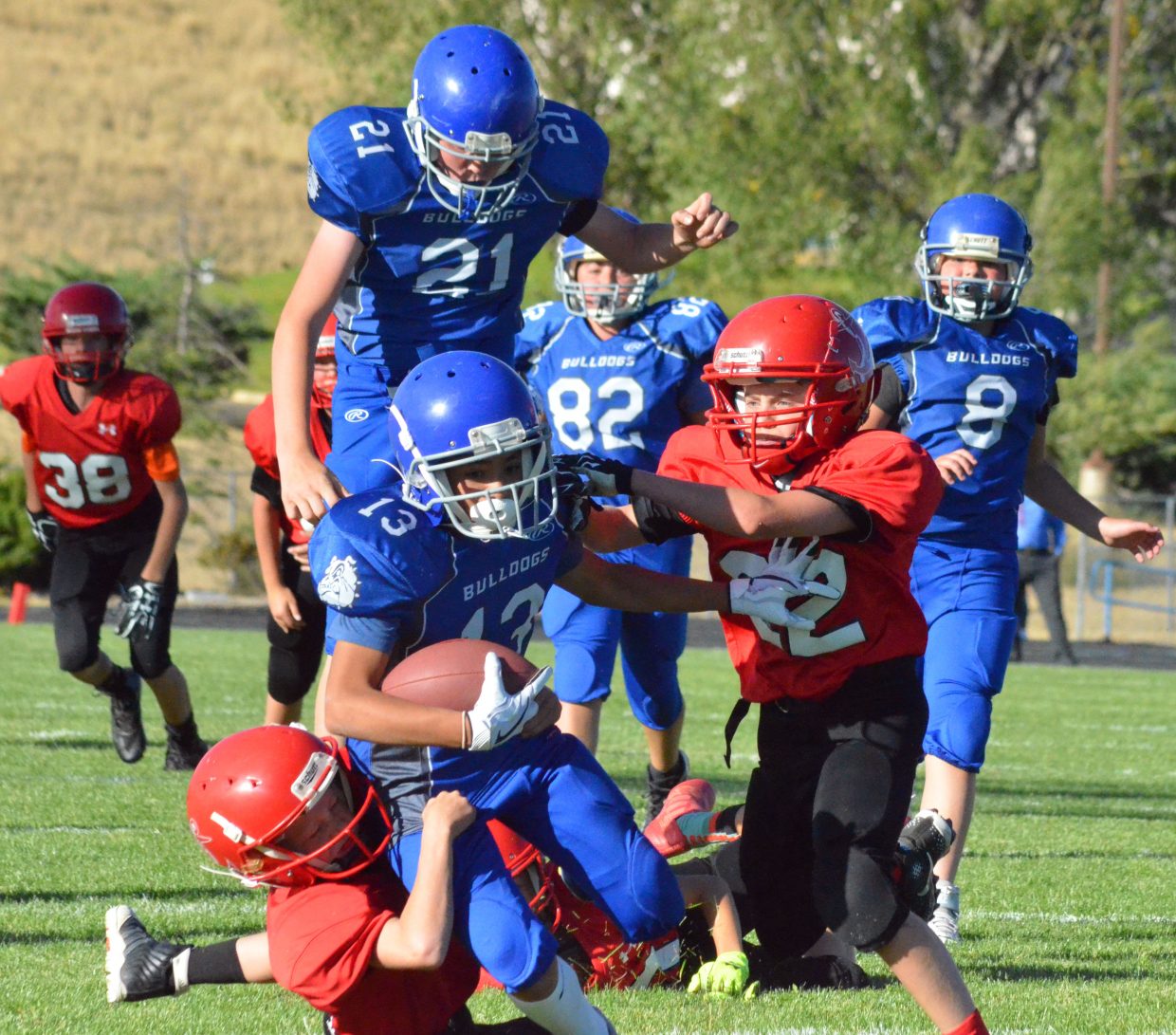 JP Price scores big with special touchdown during Craig Middle School ...