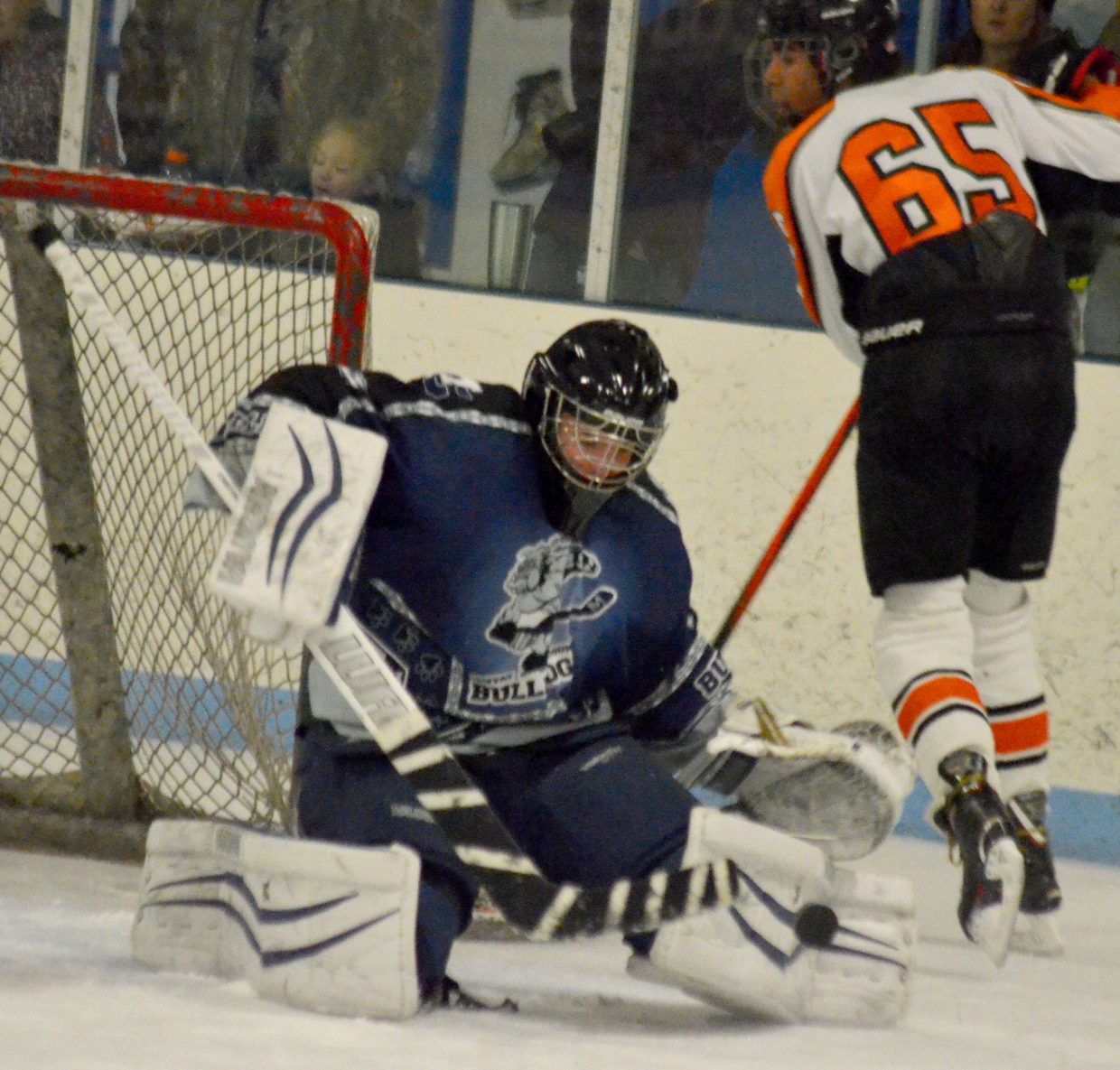 Moffat County Bulldog hockey vexes visitors in home opener ...