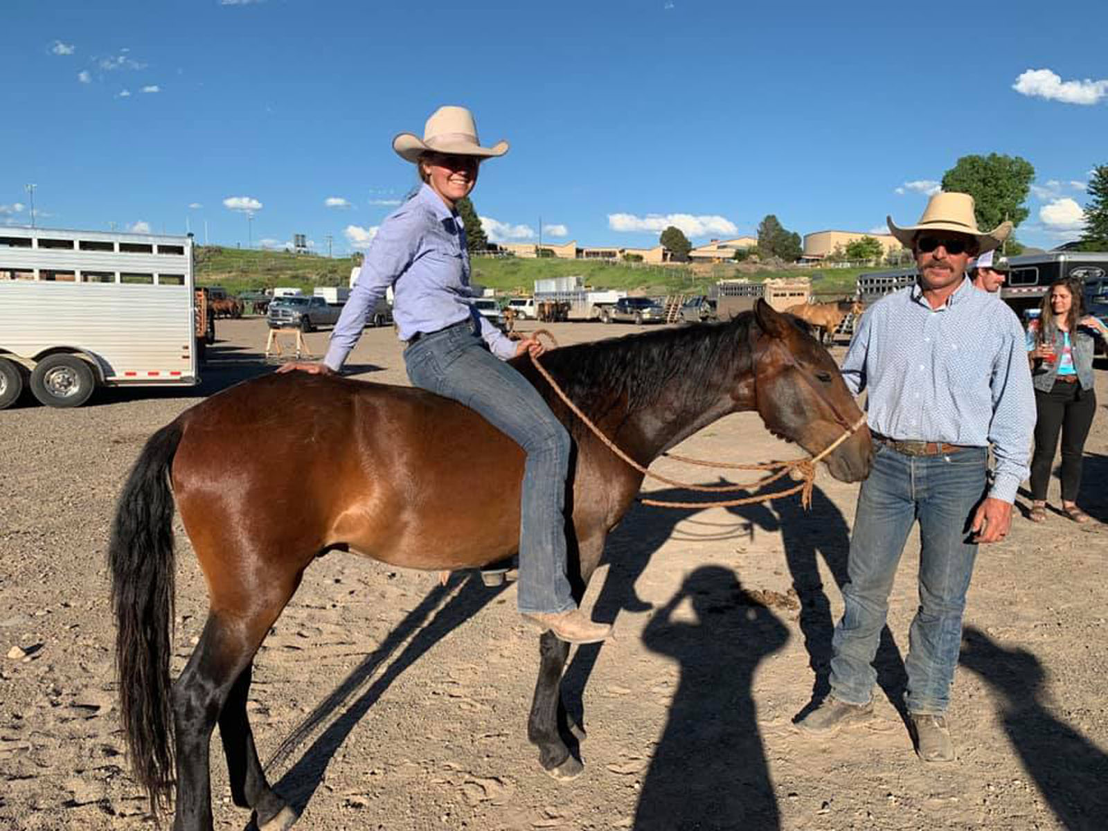 Trainers show horse sense leading up to Meeker Mustang Makeover ...