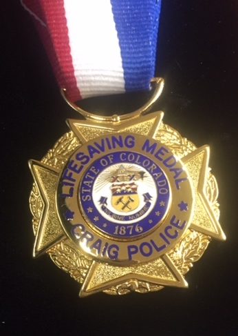 Craig Police Department awards officers for lifesaving efforts ...