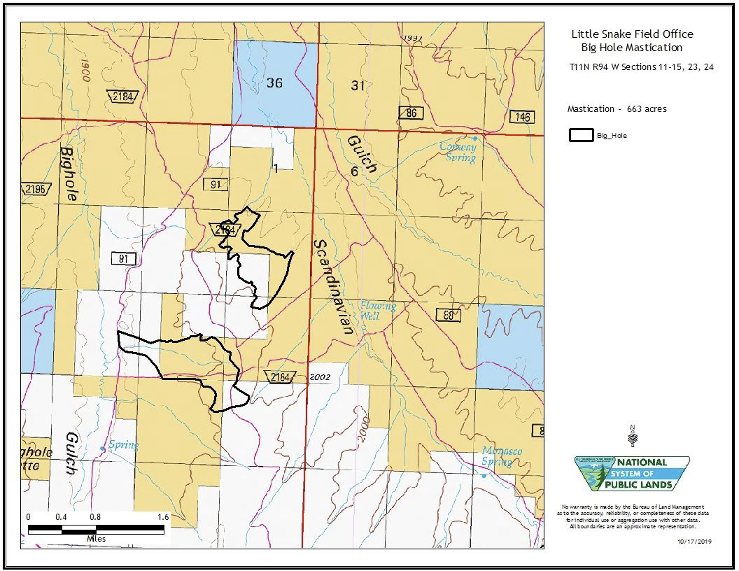 BLM in Craig conducting big game, sage-grouse habitat management ...