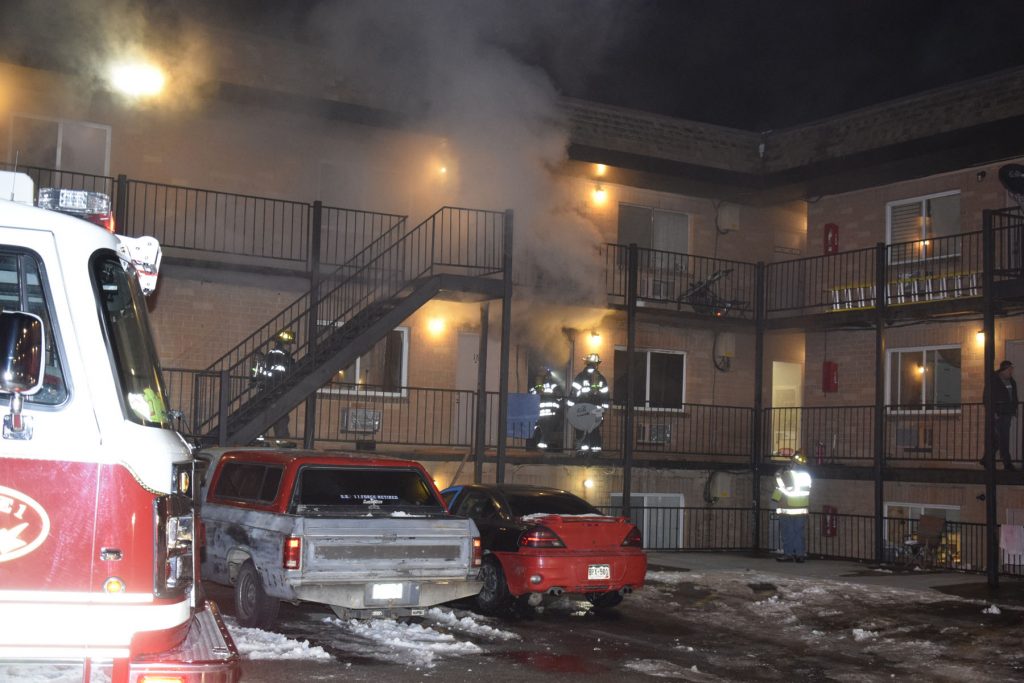 Craig Fire/Rescue responds to blaze at Frontier Apartments ...