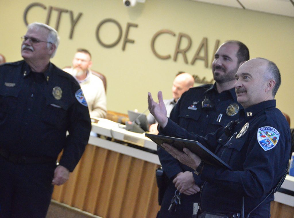 Craig police officer honored with Life Saving Award for actions in ...