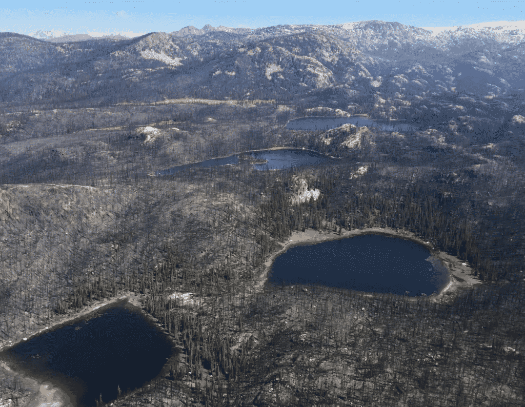 Updated aerial mapping shows Middle Fork Fire to be over 4,000 acres ...