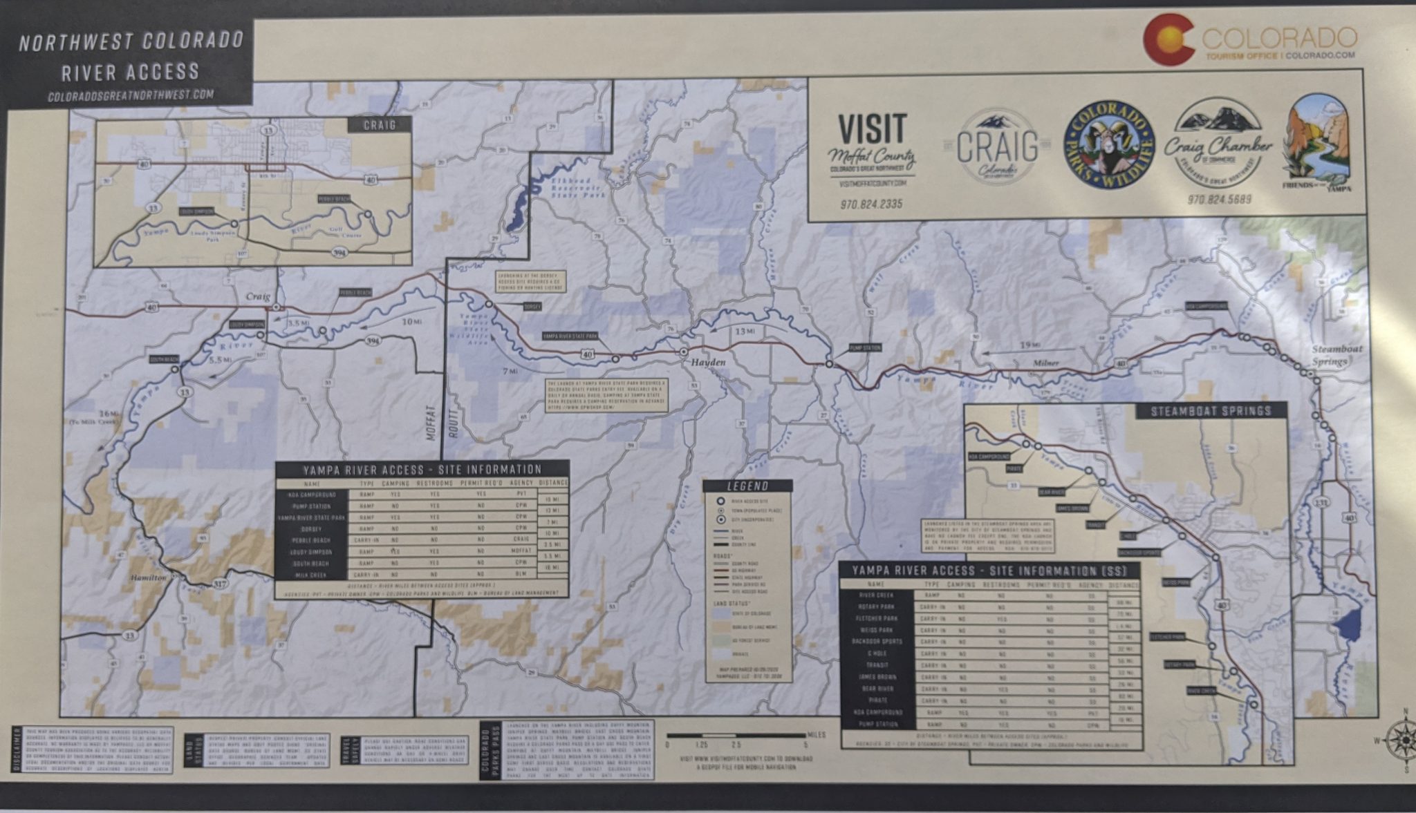 River access maps now available through Moffat County Tourism ...