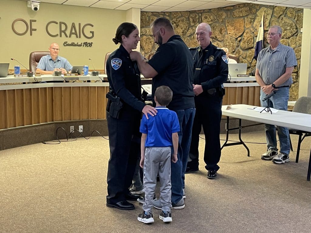 New officers sworn in to Craig police force | CraigDailyPress.com