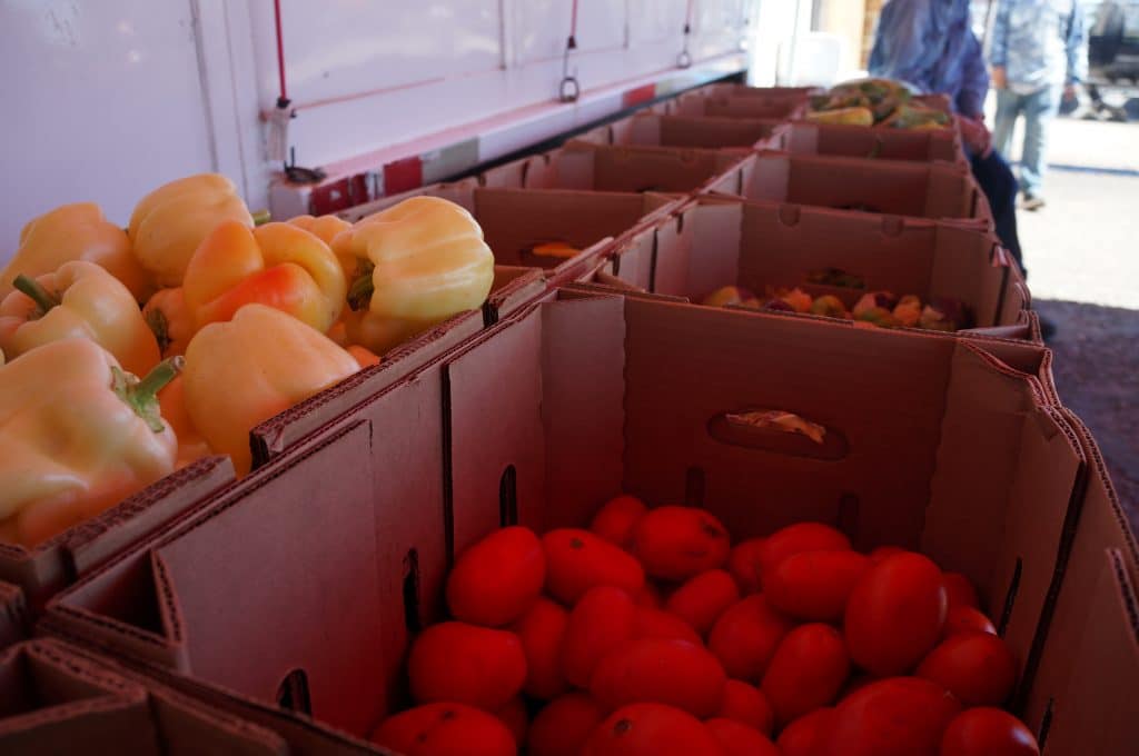 Load up on fruits and veggies at the Craig farmers market ...