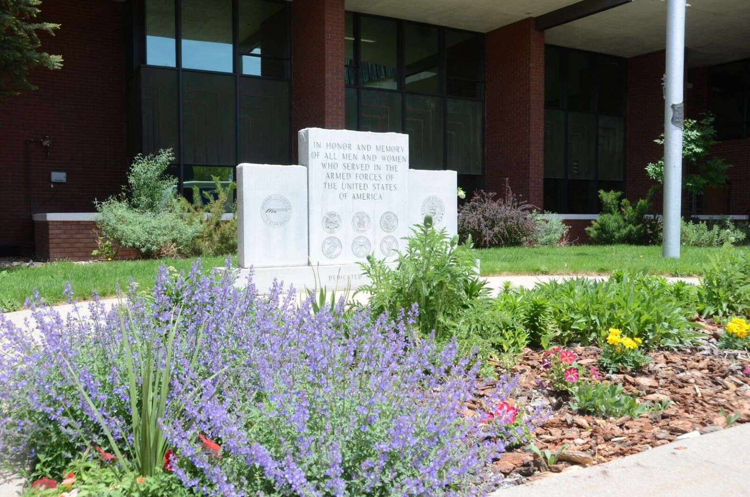 Moffat County lights the courthouse green in support of veterans for ...