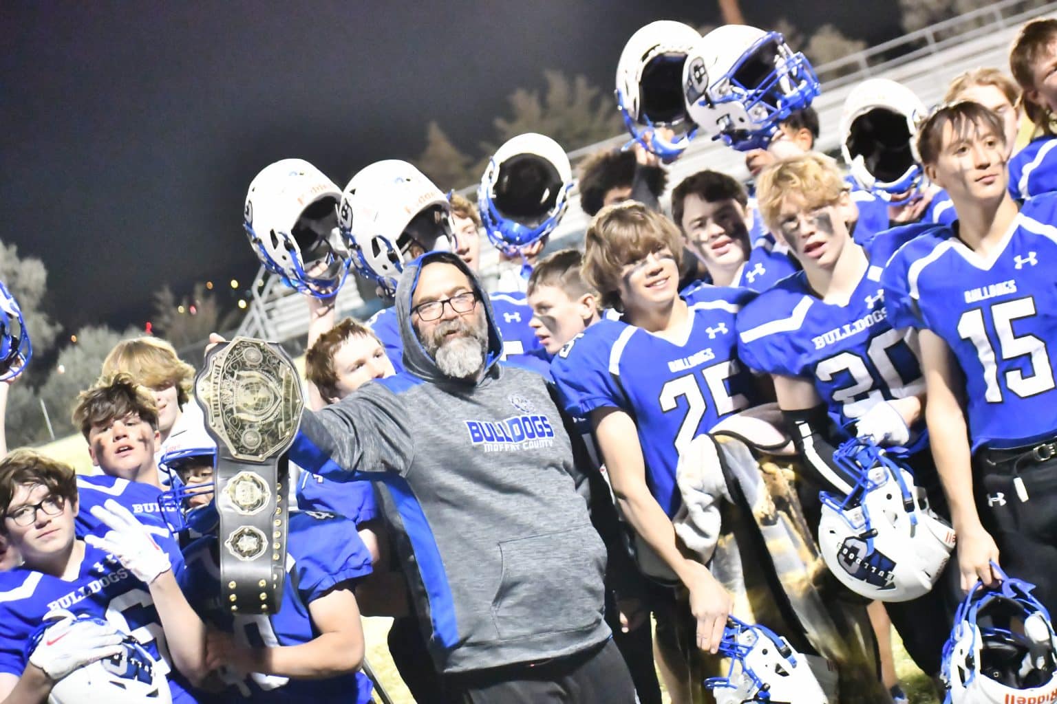 Moffat County JV football team caps off undefeated year ...
