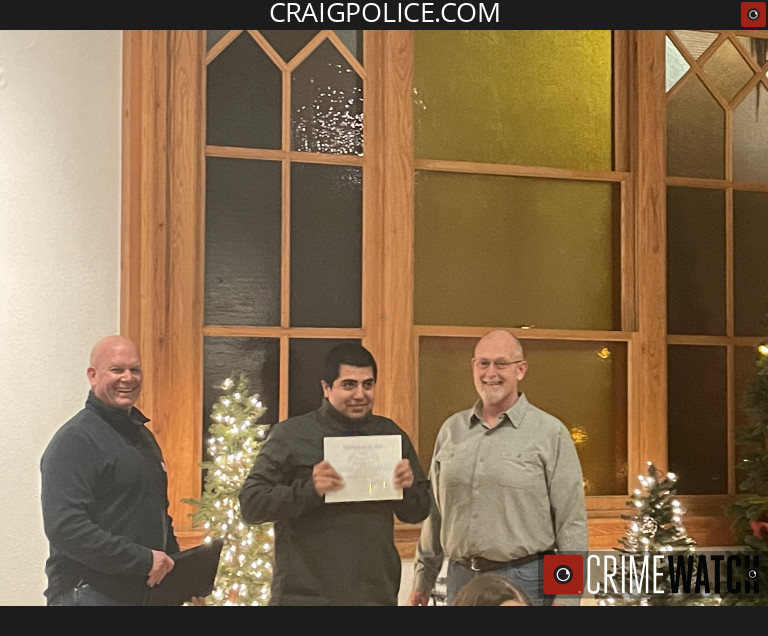 Craig Police present annual awards to department staff ...