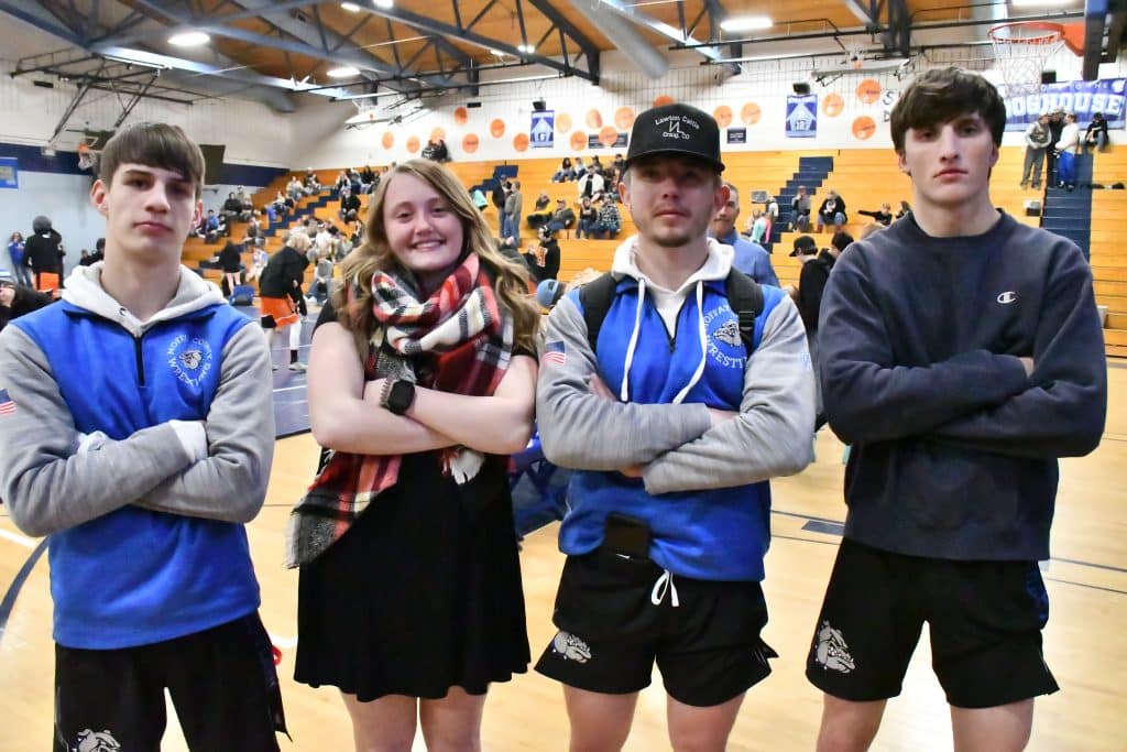 Moffat County boys wrestling dukes it out at duals, celebrates seniors ...