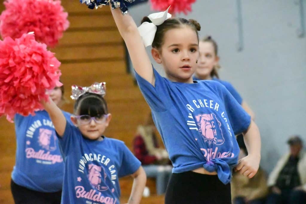 Photos: Dribbling Dawgs and Bulldog Junior Cheer Camp | CraigDailyPress.com