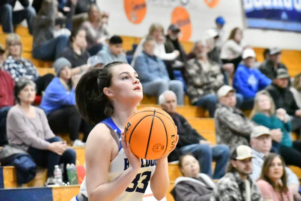 Moffat County girls hoops team closes season with playoff loss to Kent ...