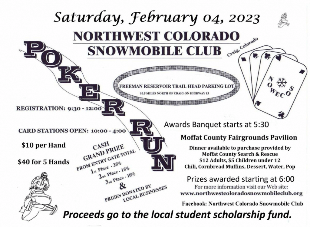 Snowmobile Club hosts poker run Saturday to raise money for local ...