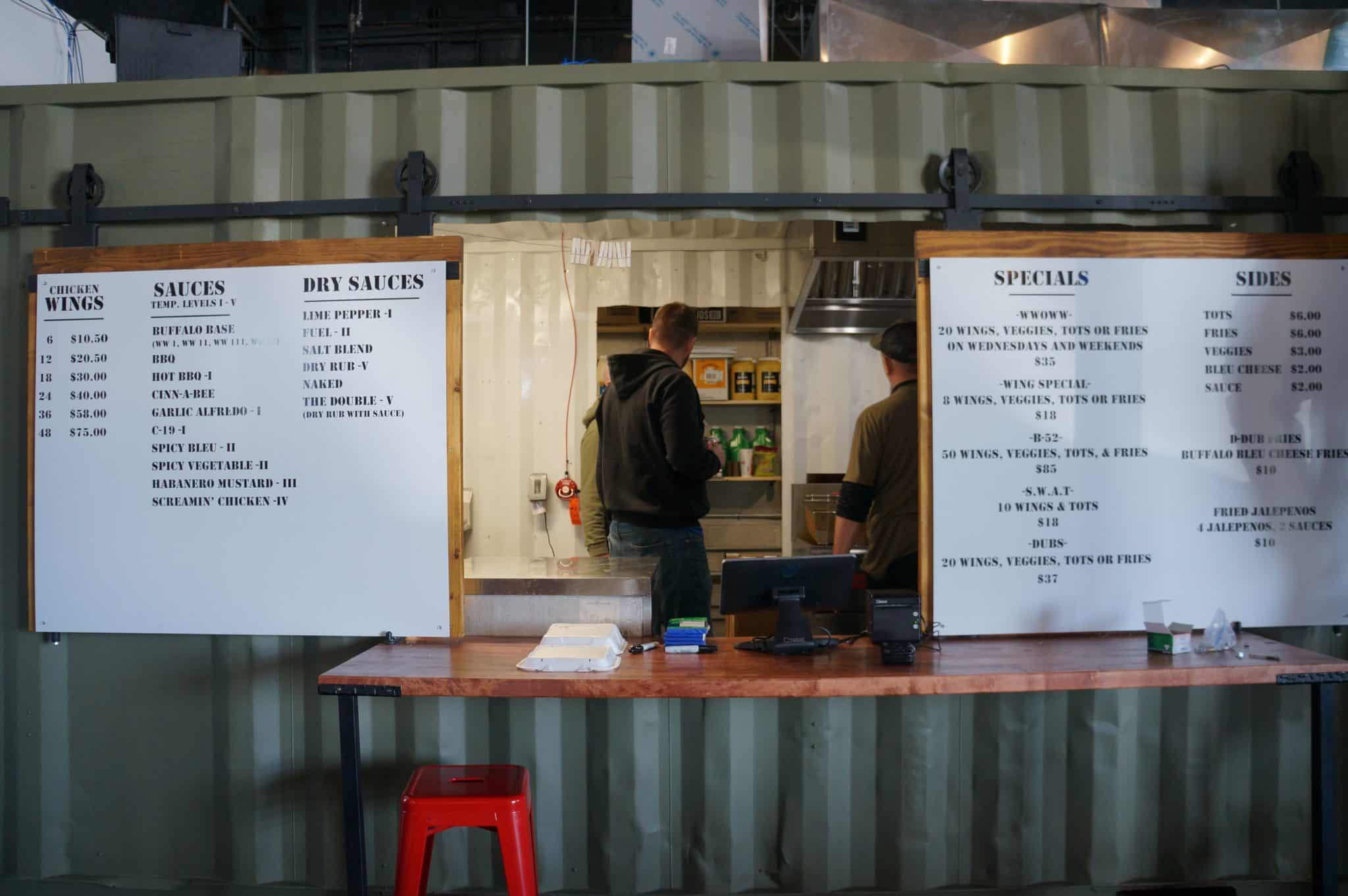 Double Dubs food truck brings chicken wings to the Warehouse ...