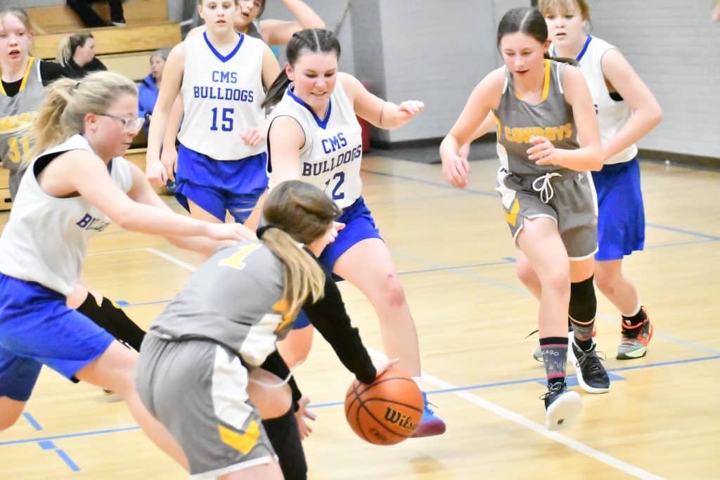 Photos: Craig Middle School girls basketball vs. Meeker ...