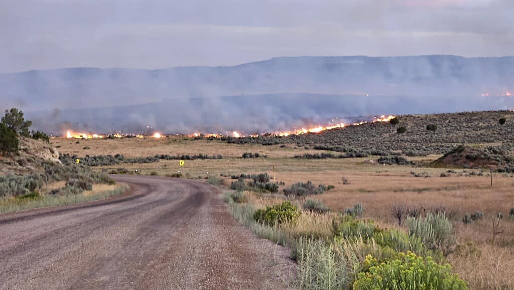 Two wildfires have burned an estimated 1,200 acres in Rio Blanco County ...