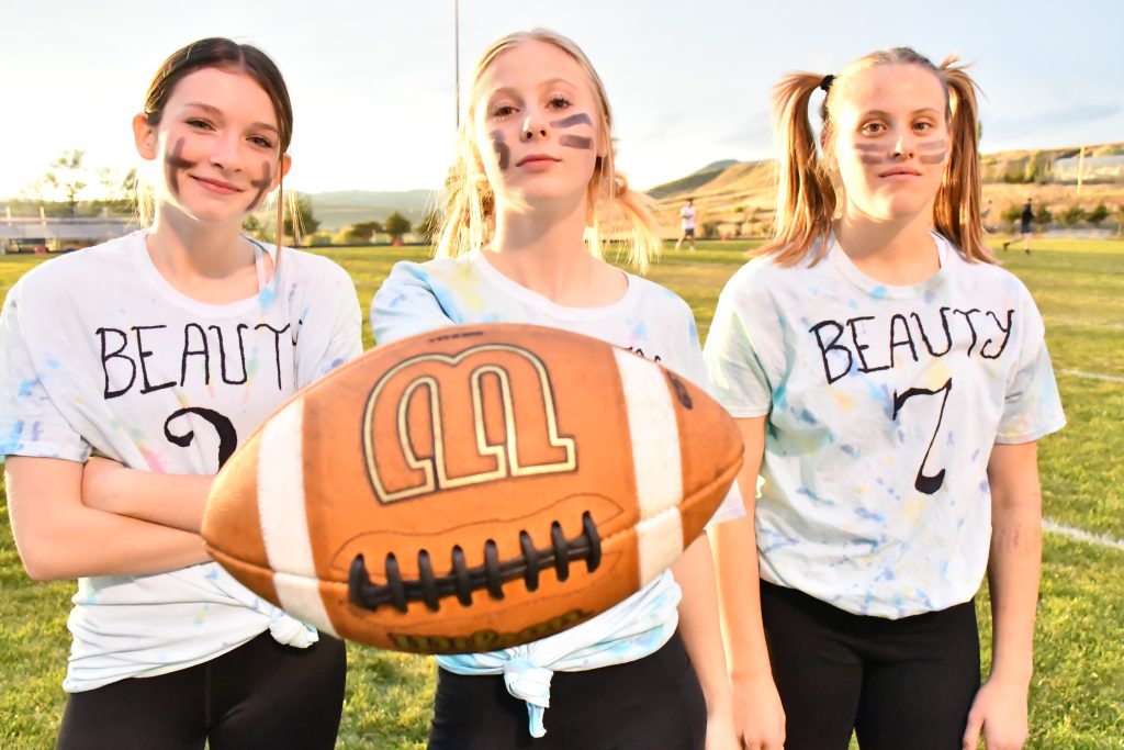 Moffat County girls get rowdy in Powder Puff football tradition ...