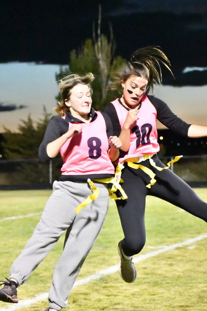 Moffat County girls get rowdy in Powder Puff football tradition ...