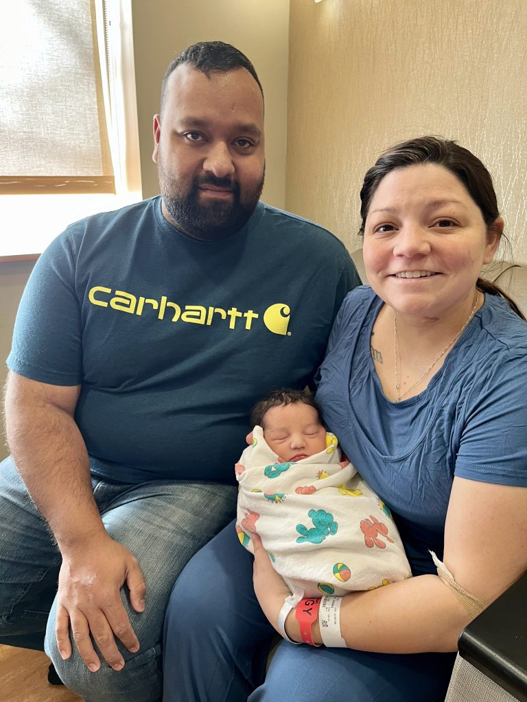Craig family welcomes first YVMC baby of 2024 | CraigDailyPress.com