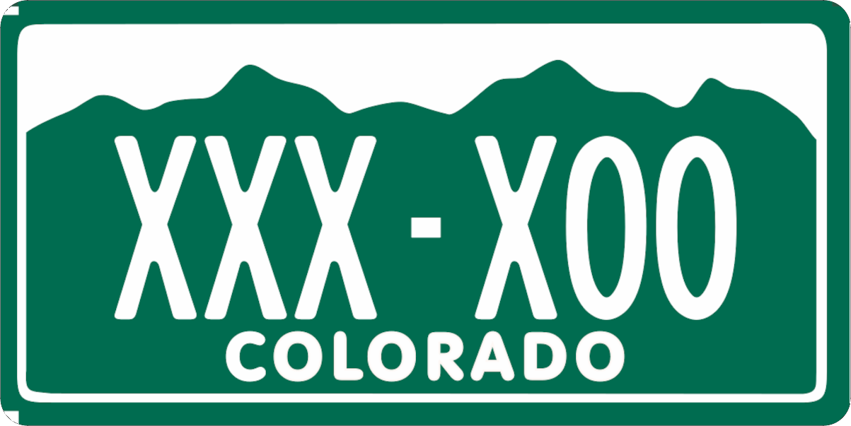 Historic ‘blackout’ plate runaway winner as Colorado DMV unveils top ...