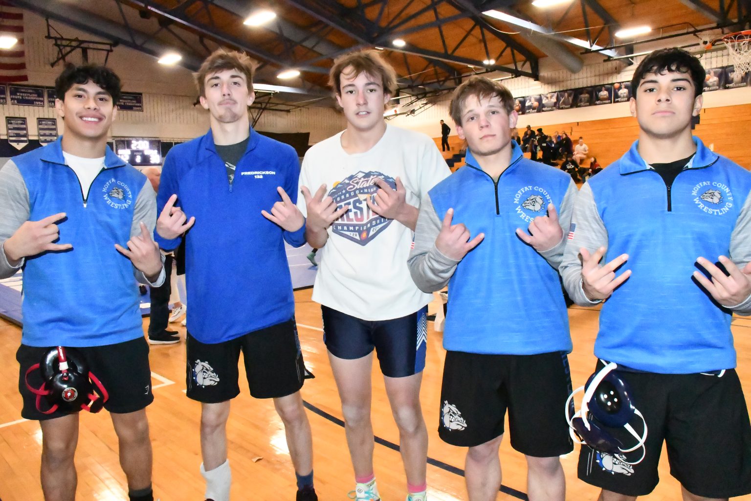 Moffat County boys wrestling sees Senior Night success over Rifle ...