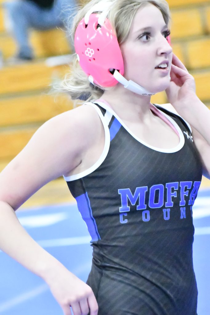 Moffat County girls wrestling takes wins at Grand Valley, celebrates ...