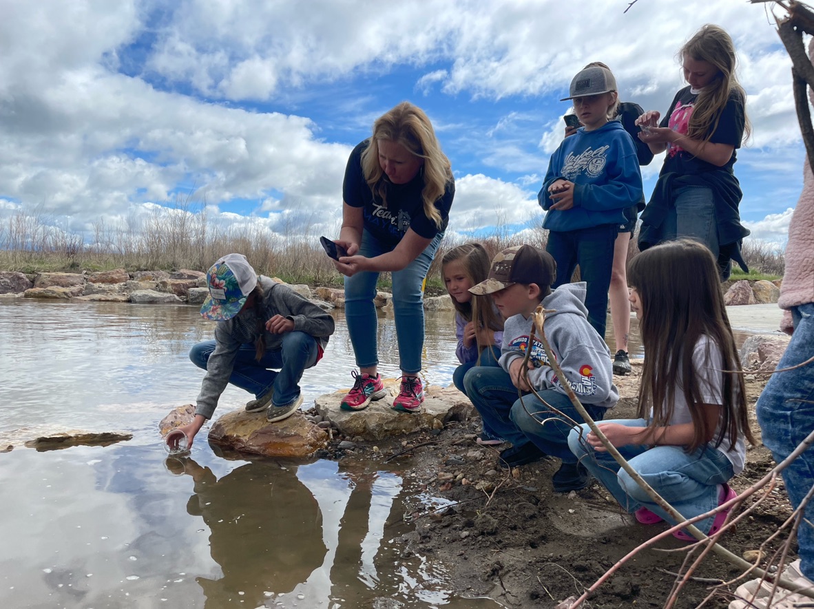 Swimming success: Maybell students cap classroom project with trout ...